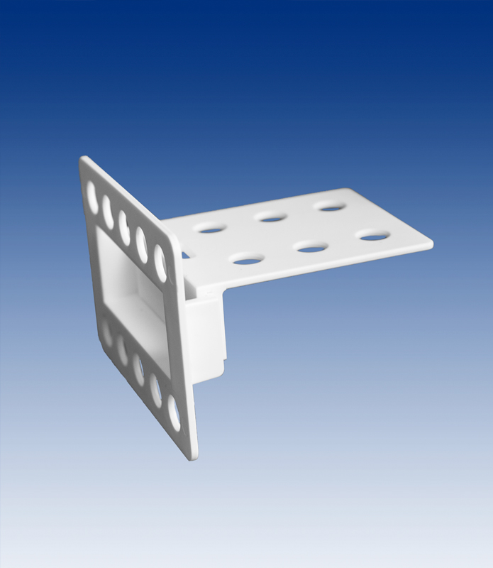 Horizontal Corr-A-Clip, white - Avant Display AB
