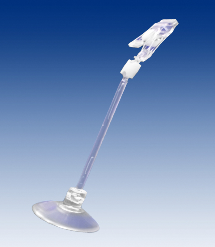 Suction cup 50mm+rod 100mm+small gripper - Avant Display AB